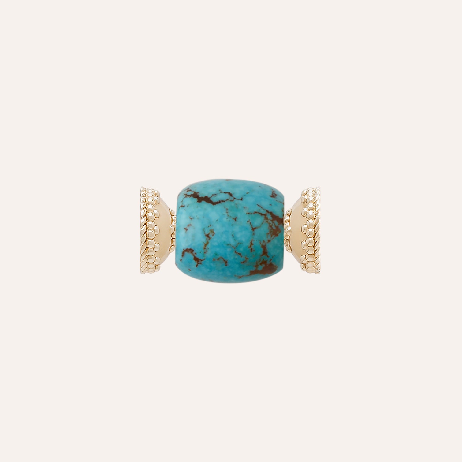 Turquoise Barrel Centerpiece – Clara Williams
